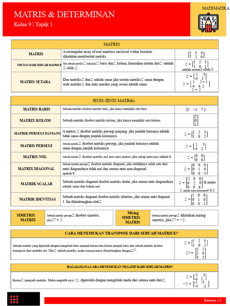 Matriks | PDF