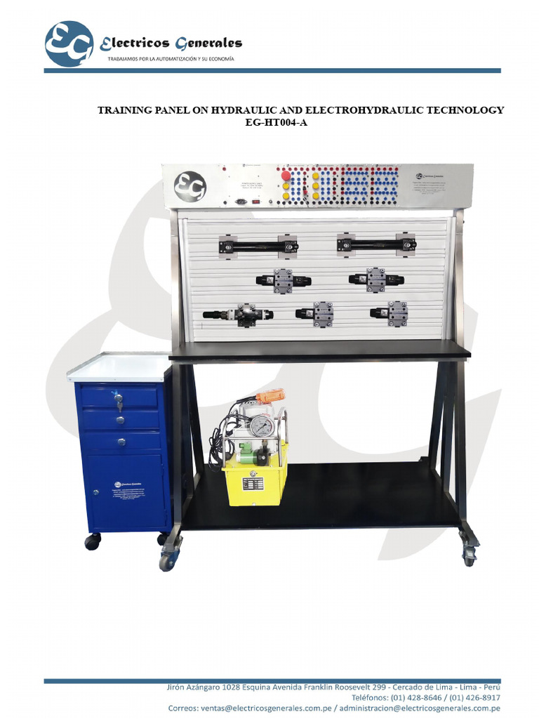 Hydraulic-Electrohydraulic Training Module Profiling | PDF | Actuator ...