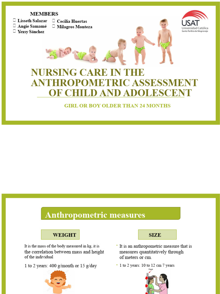 Anthropometric Assessment in Nursing | PDF | Anthropometry | Measurement
