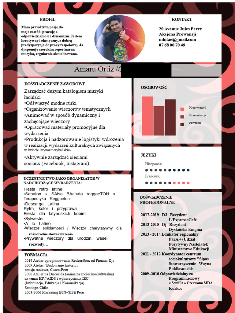 CV DJ Amaru | PDF