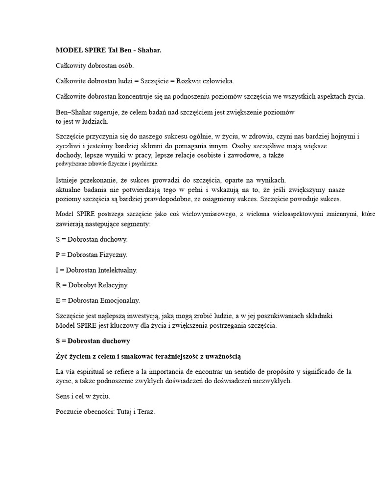 Model Spire Tal Ben Shahar | PDF