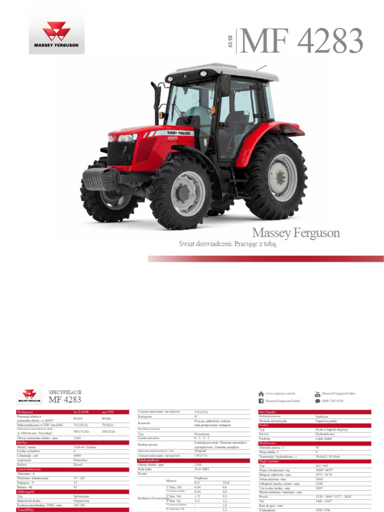 Seria 4200 MF 4283 NISKA FOP | PDF