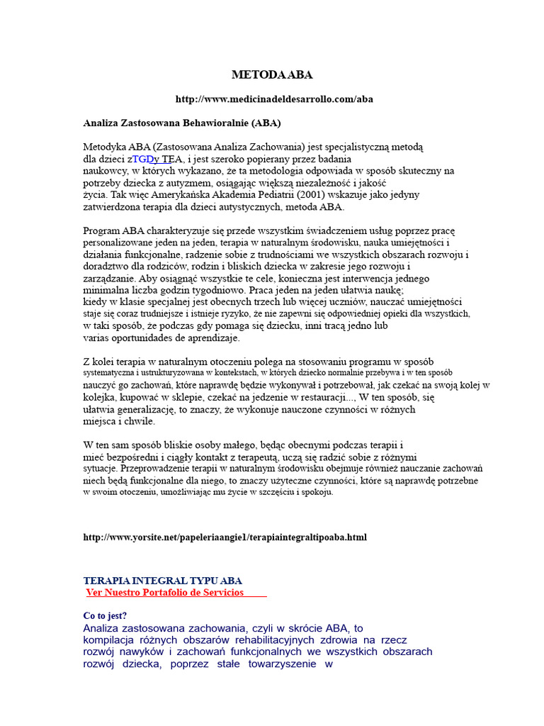 Metoda Aba | PDF