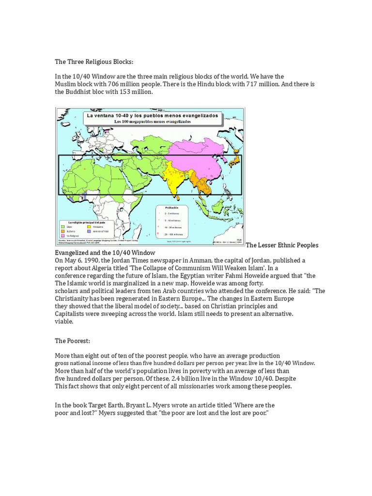 The Three Religious Blocks | PDF | Theology | Religious Belief And Doctrine