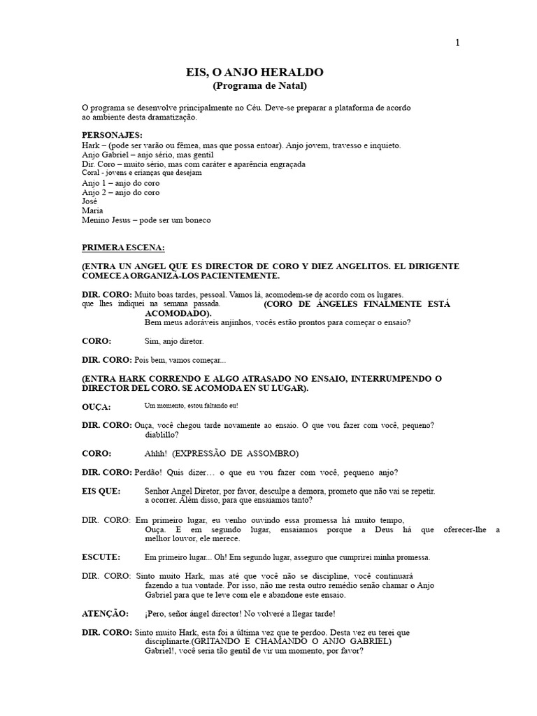 Hark o Anjo Anunciador | PDF | Pecado | Anjo