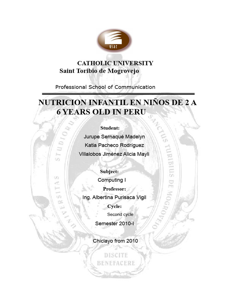 nutrition-in-children-monograph.docx | PDF | Nutrition | Diet & Nutrition