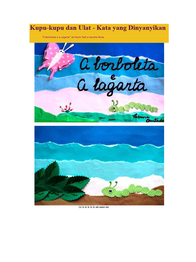 Daiane - Kupu-Kupu Dan Ulat PDF | PDF