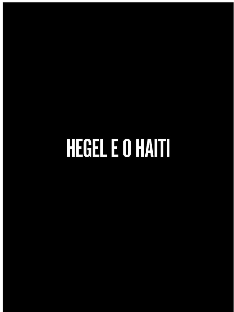 Susan Buck-Morss - Hegel I Haiti | PDF