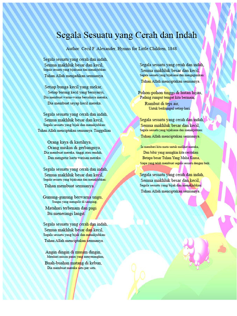 Segala Sesuatu Yang Cerah Dan Indah | PDF