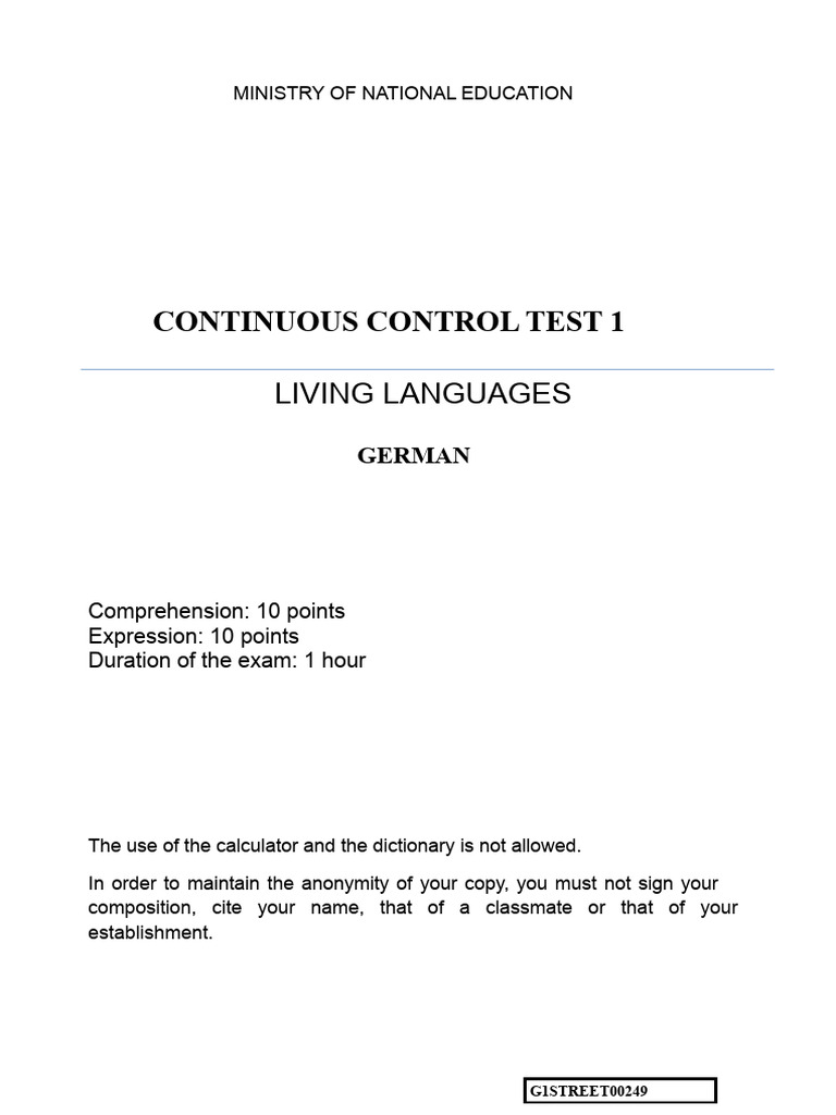 Subject Identities Exchanges German | PDF | Human Communication ...