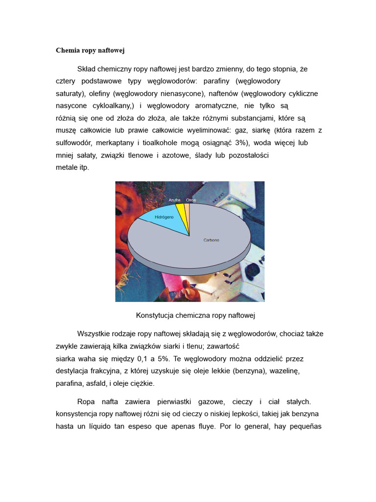 Chemia Ropy Naftowej | PDF