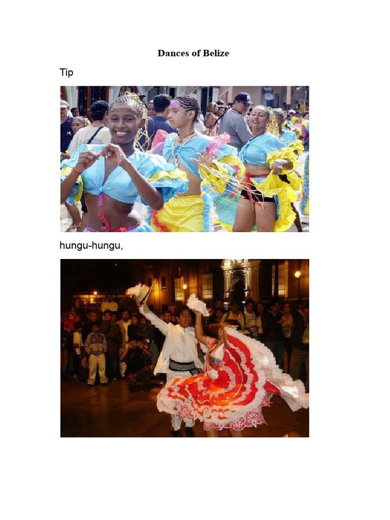 Dances of Belize | PDF