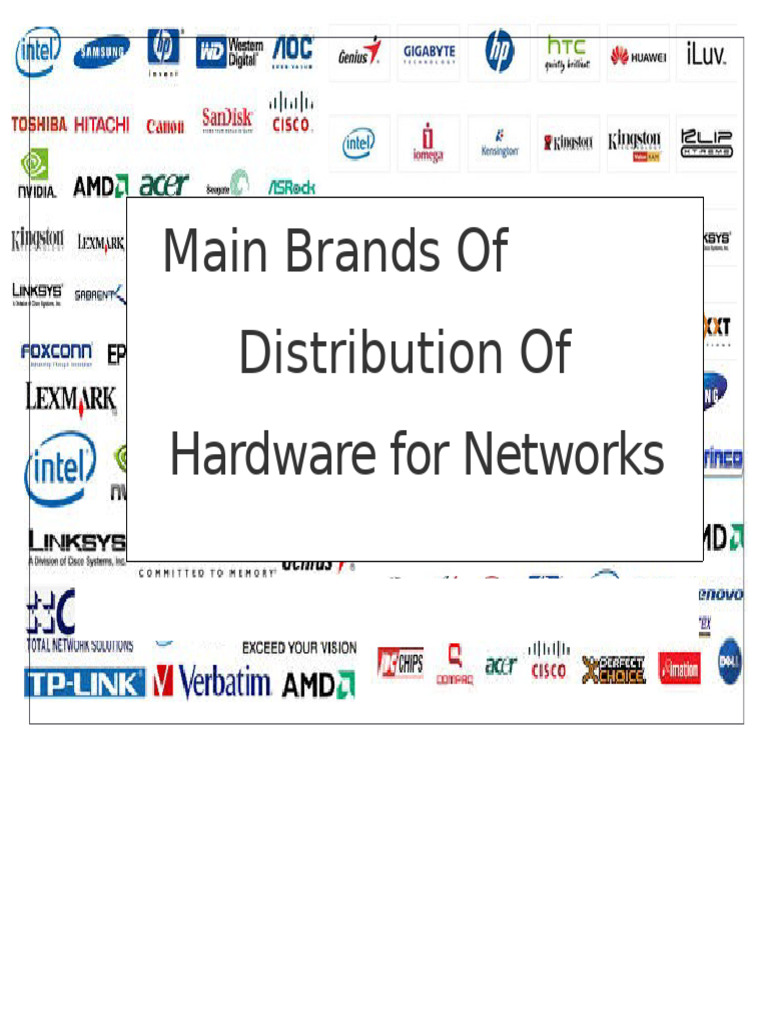 Main Hardware Distribution Brands For Networks | PDF | Intel | Computer ...