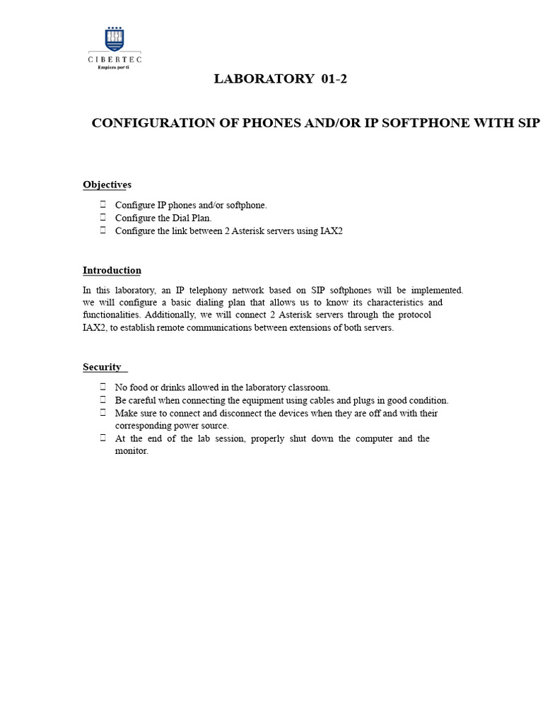 Asterisk Configuration | PDF | Session Initiation Protocol | Computer Network
