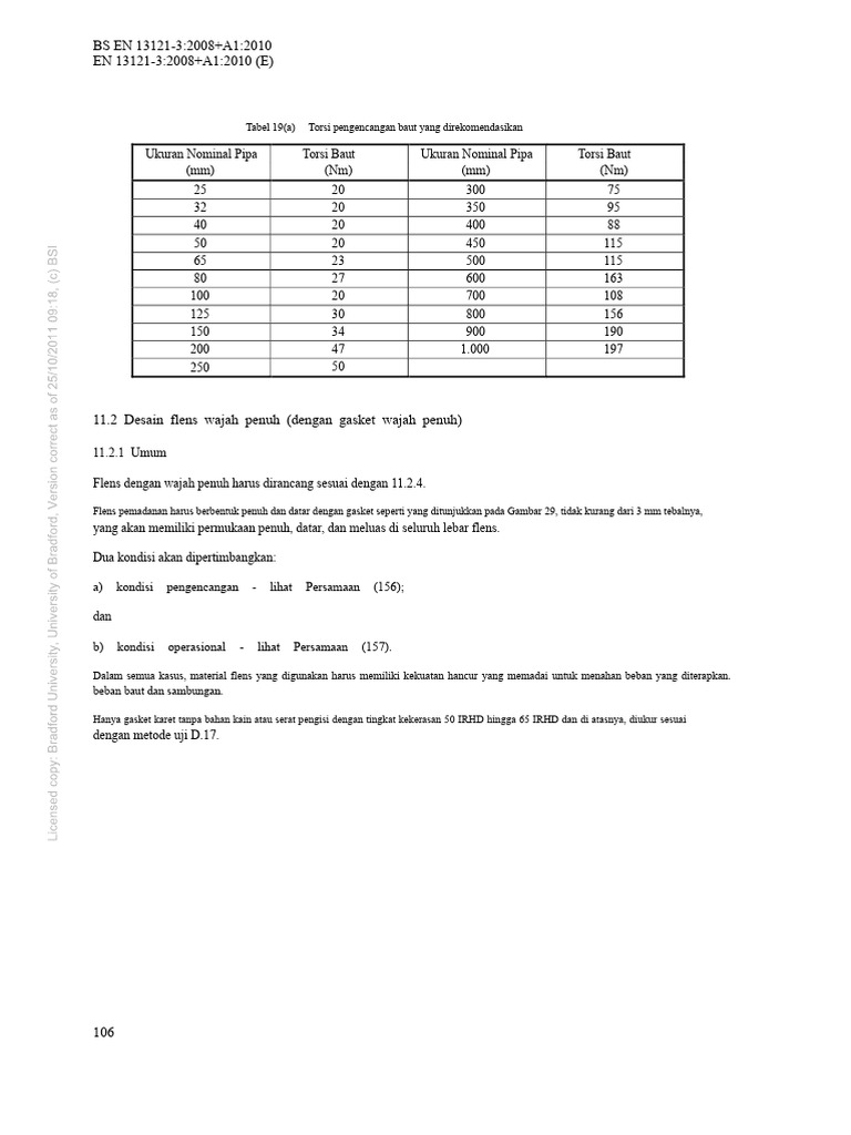 TORQUE BOLTING BS | PDF