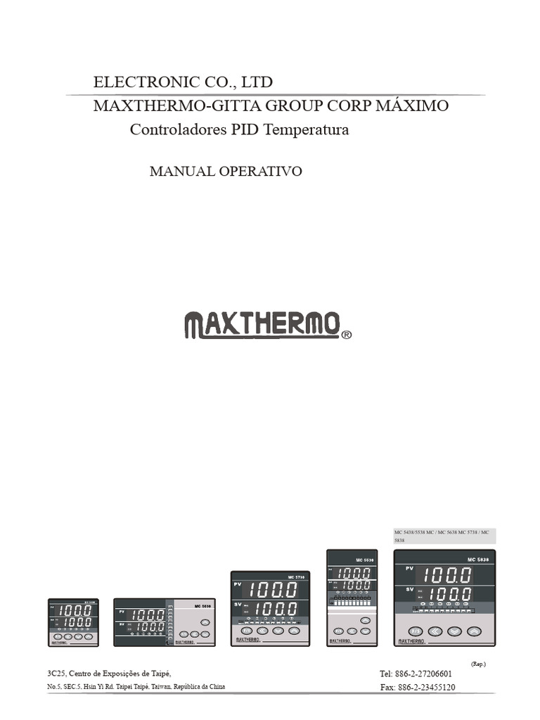Maxthermo MC 5X38 DLM PORTUGUÊS | PDF | Engenharia da Computação