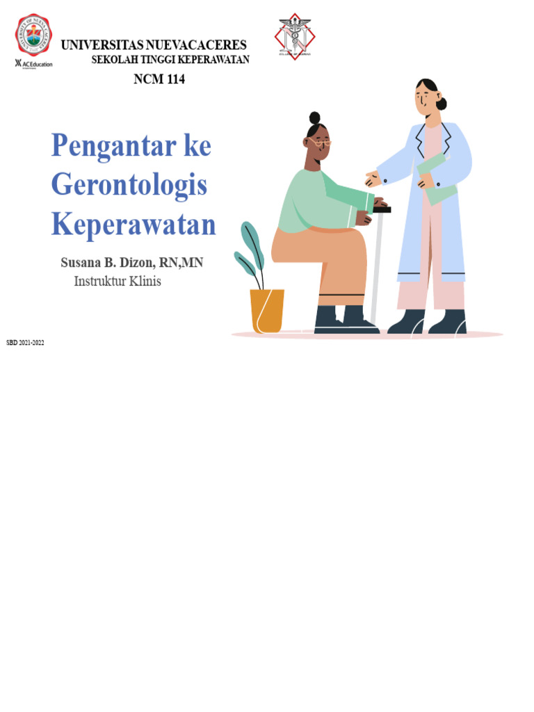 Pengantar Gerontologi Dan Teori Penuaan | PDF