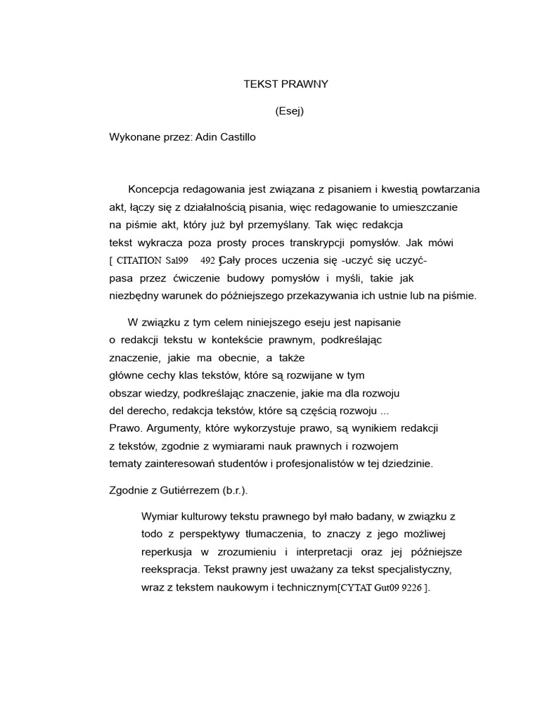 TEKST PRAWNY. | PDF