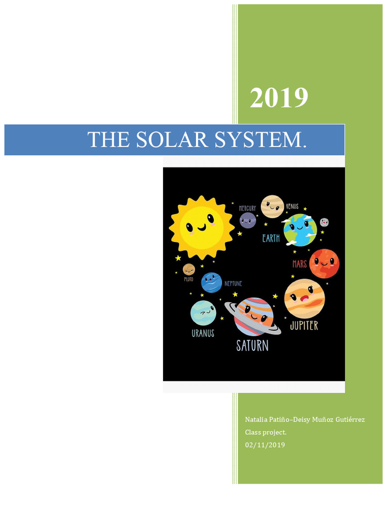 Project The Solar System | PDF | Planets | Knowledge