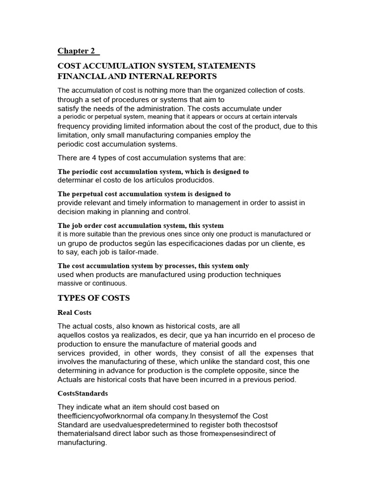 Chapter 2 Ralph Polimeni | PDF | Inventory | Cost
