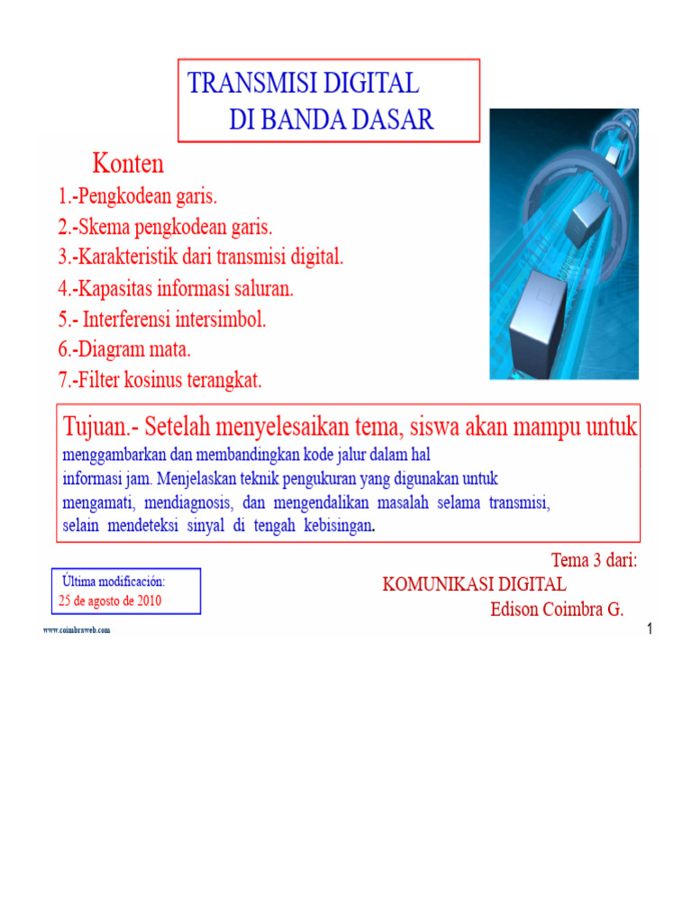 4.3 Basis Transmisi Digital | PDF
