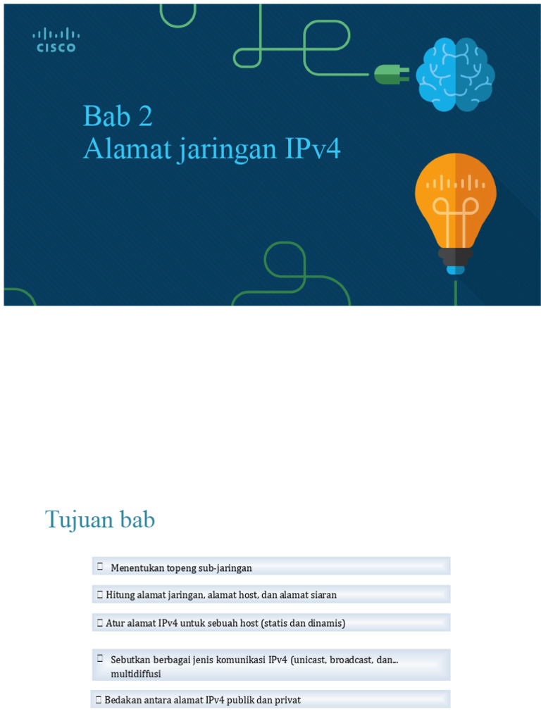 Bab 2_Alamat jaringan IPv4 | PDF