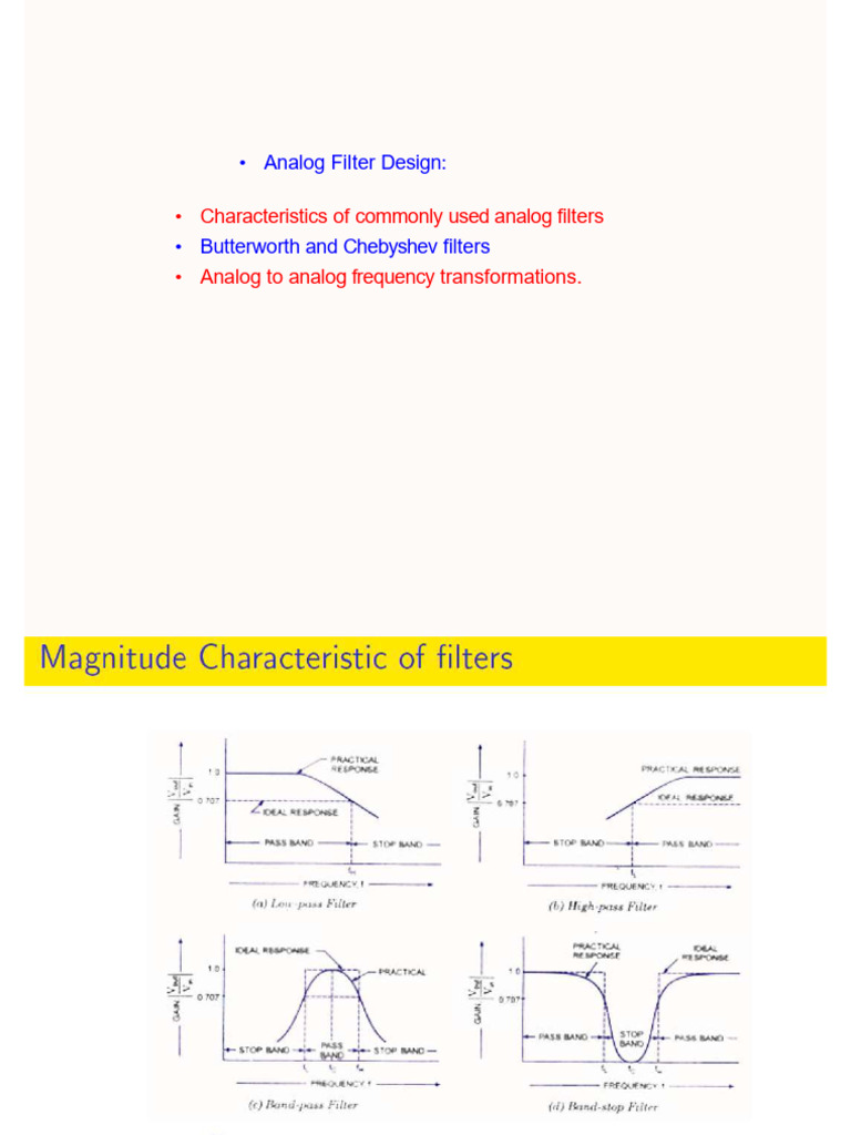 IIR Filter Design (Module 4 DSP) | PDF | Algorithms | Mathematical Objects
