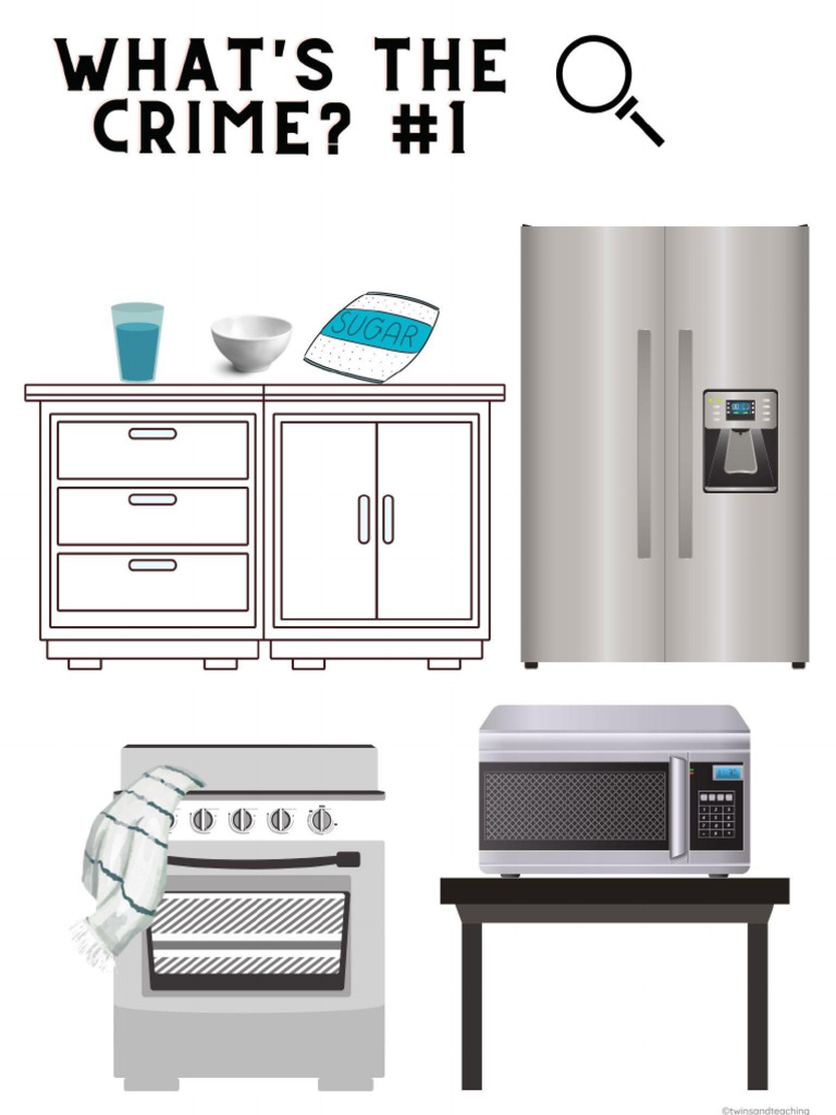 Kitchen Safety Crime Scene Pics | PDF
