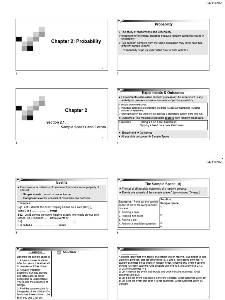 CHAPTER2 SXTK | PDF | Probability Distribution | Mathematics