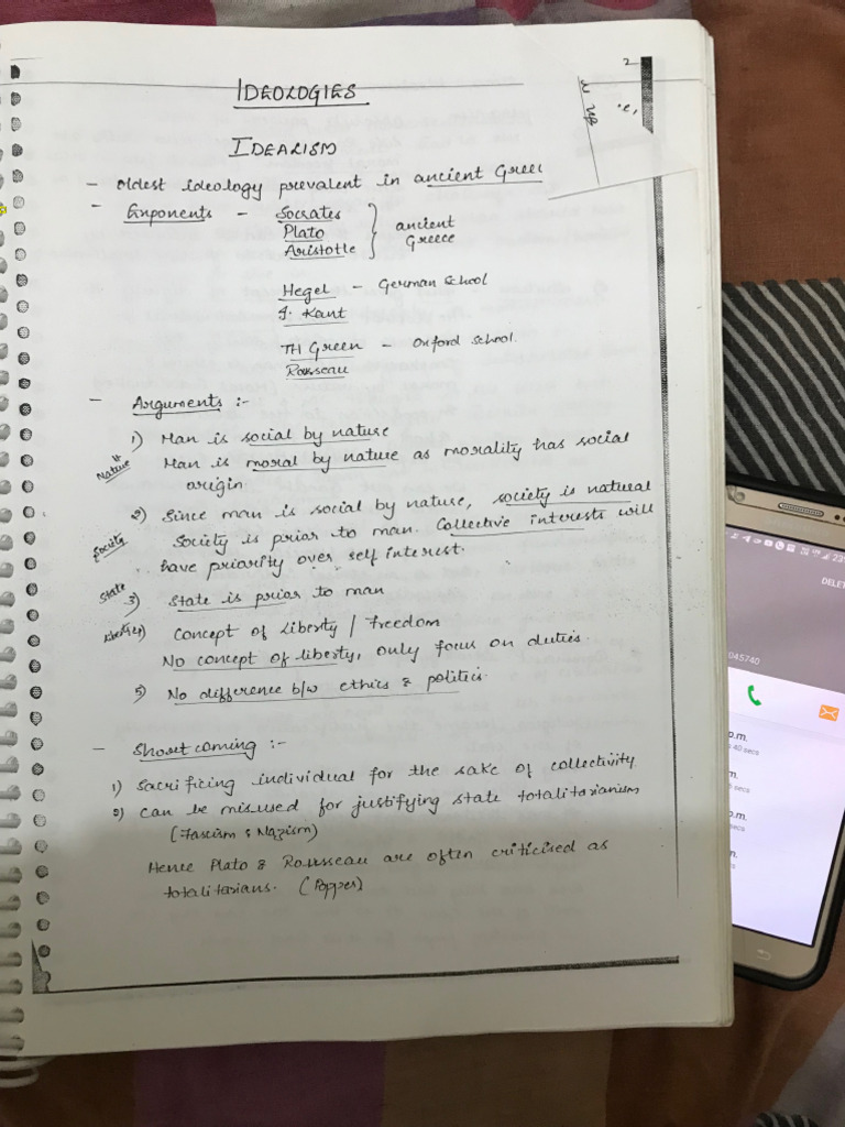 Paper1A Lec 9 Ideologies | PDF