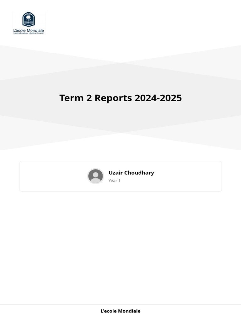 Year 1 Progress Report 2024-2025 | PDF | Mathematics | Scientific Method