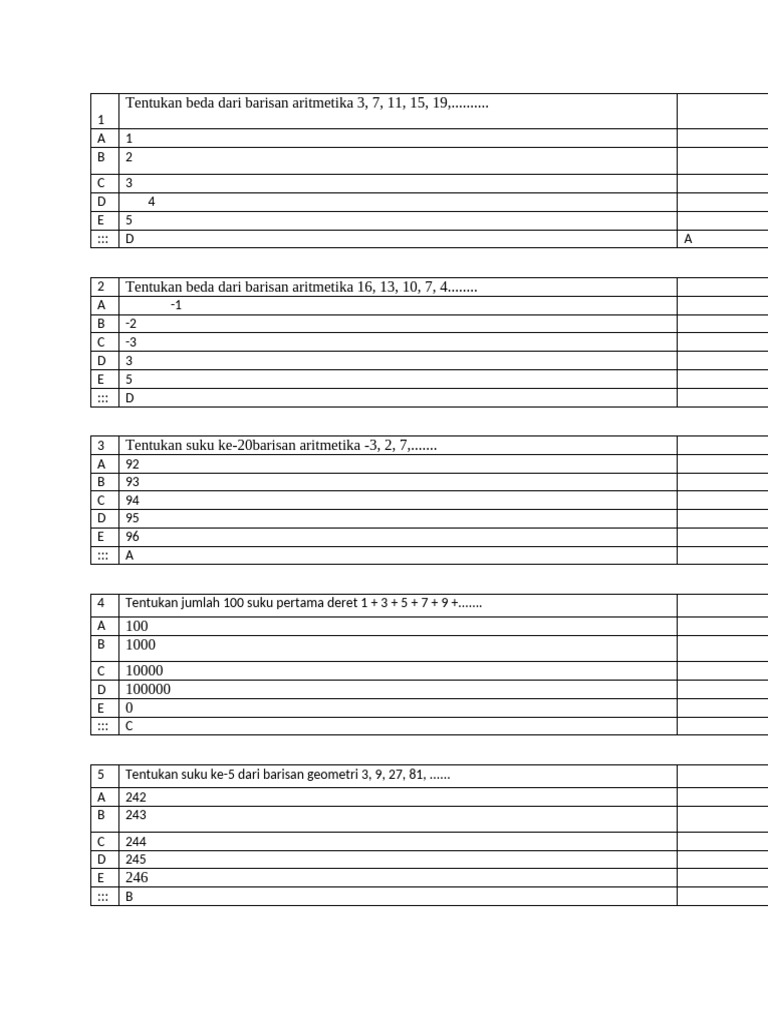 Template PTS 2025 MTK Wajib 11 | PDF