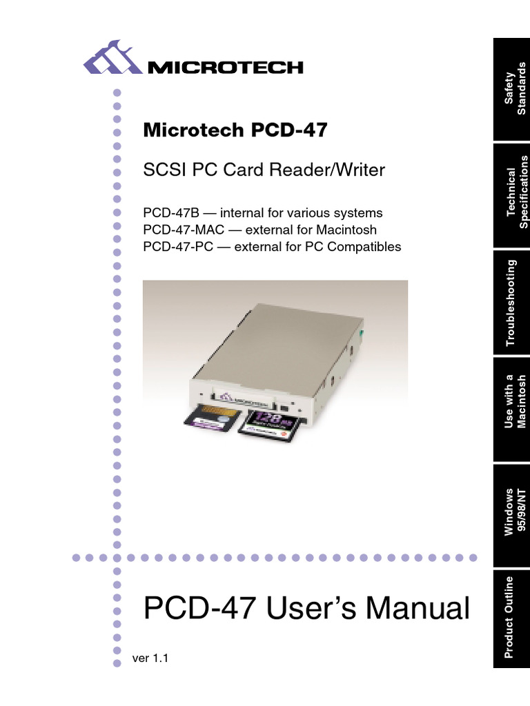 PCD47 Manual | PDF | Microsoft Windows | Personal Computers