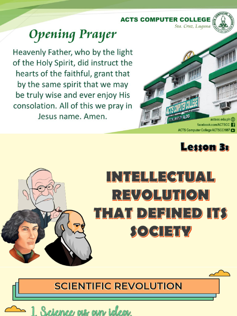 Understanding the Scientific Revolution | PDF | Science | Scientific ...