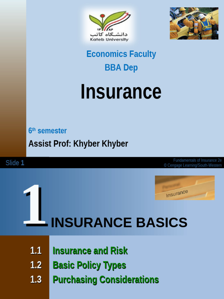 Insurance 1 | PDF | Insurance | Life Insurance
