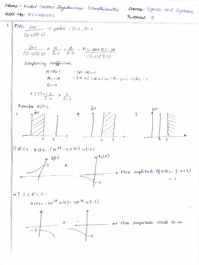 Control Systems and Laplace Transforms | PDF