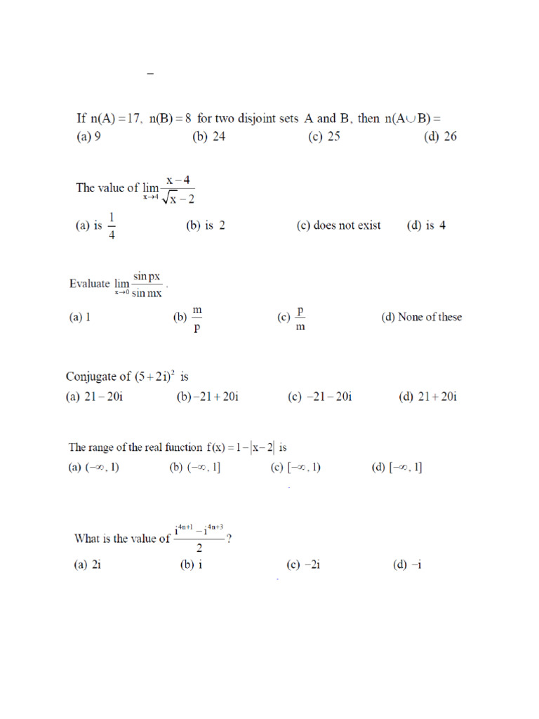 Practice Test 2 - Grade 11 - Math | PDF