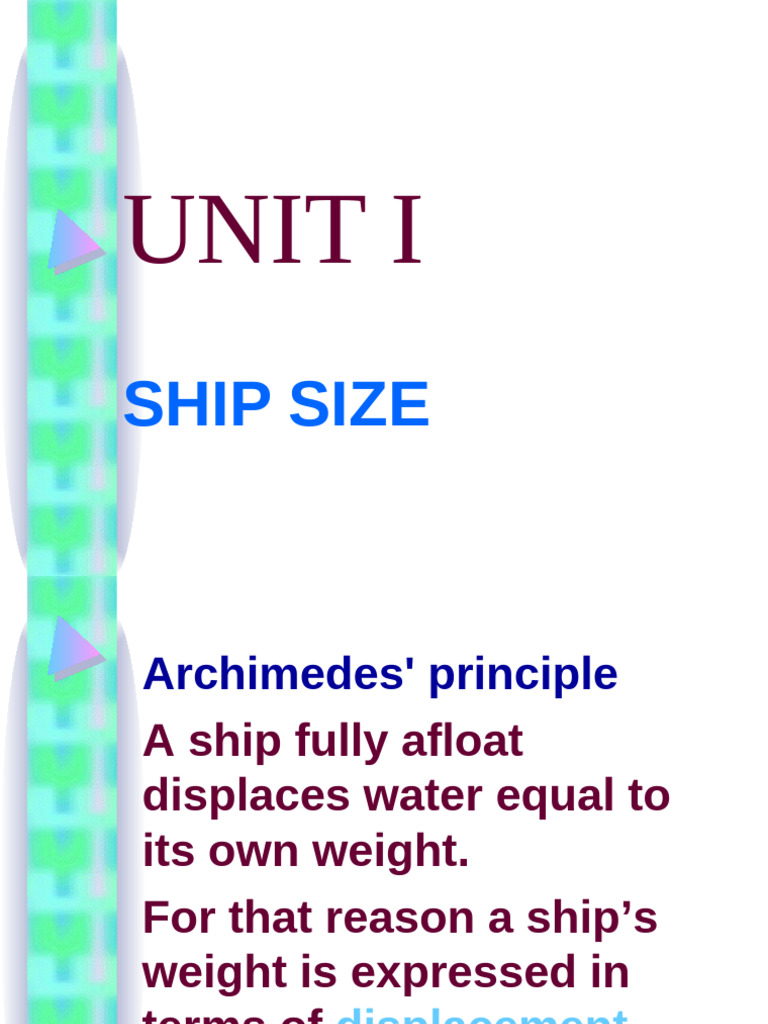 Ship Size | PDF | Tonnage | Ships
