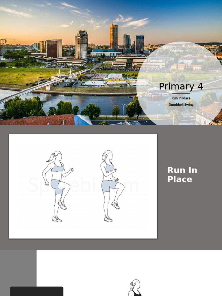 6.P4 November (Run in Place & Dumbbell Swing) | PDF | Strength Training ...