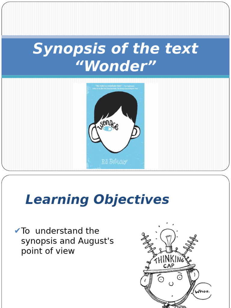 L2 - Synopsis of The Text | PDF