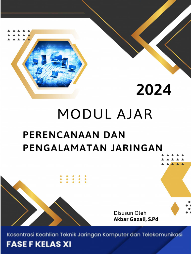 Modul Ajar Pengalamatan Jaringan TKJ | PDF