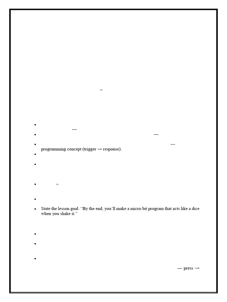 Grade 6 Microbit | PDF | Computing | Computer Engineering