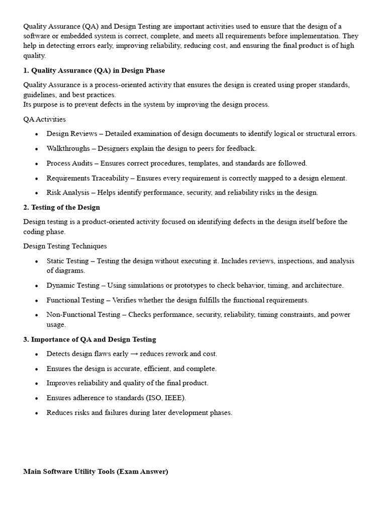 UNIT 5 | PDF | Software Testing | Embedded System