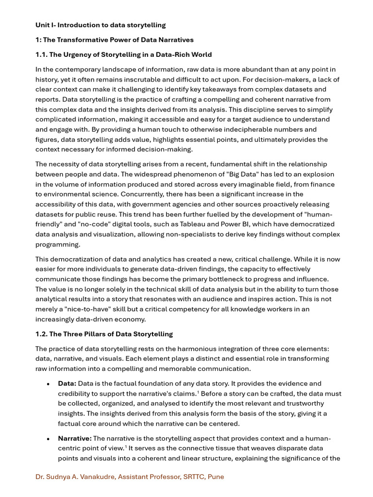 Data Storytelling: Engaging Insights Explained | PDF | Narrative | Data