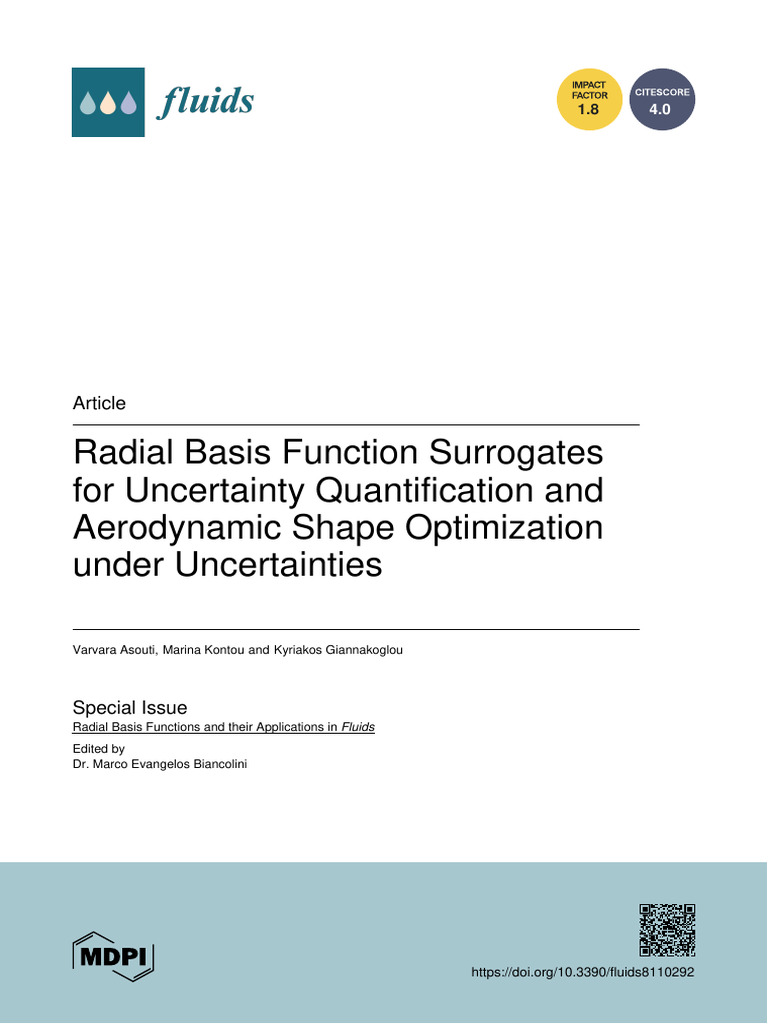 Fluids 08 00292 With Cover | PDF | Fluid Dynamics | Computational Fluid ...