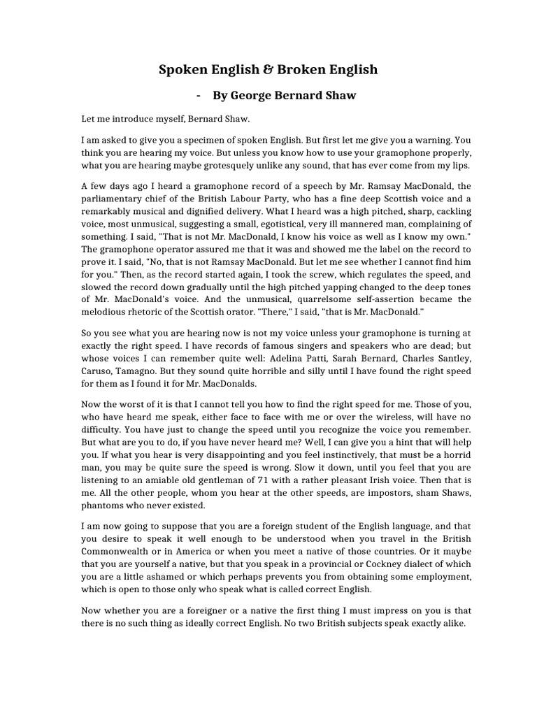 Mastering Spoken English Tips | PDF | English Language | Stress ...