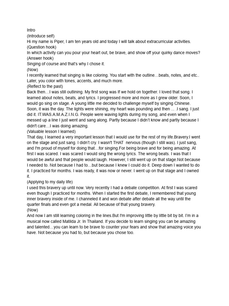Public Speaking 1 | PDF