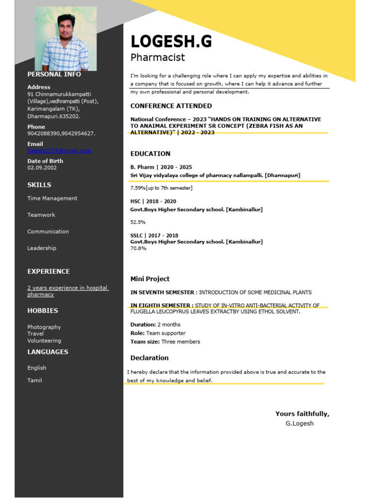 Logesh | PDF