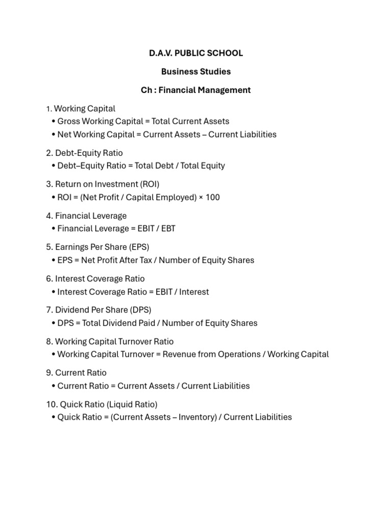 Financial Management Concepts Explained | PDF