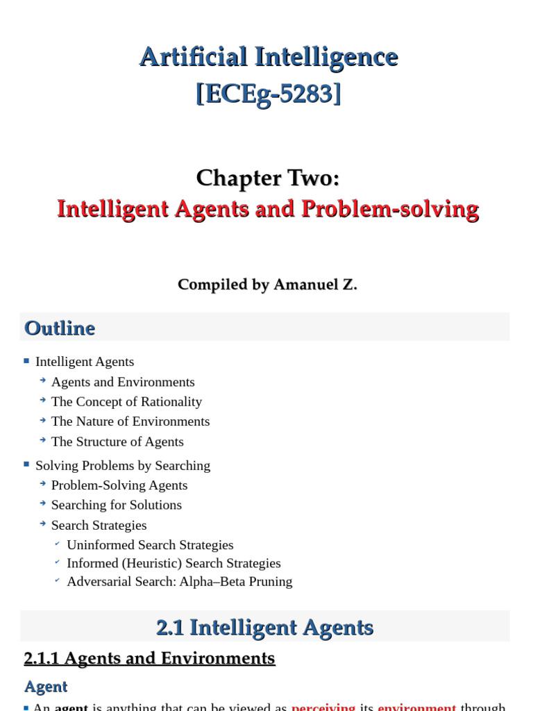 Chapter 2 Artificial Intelligence Part 1 | PDF | Function (Mathematics ...